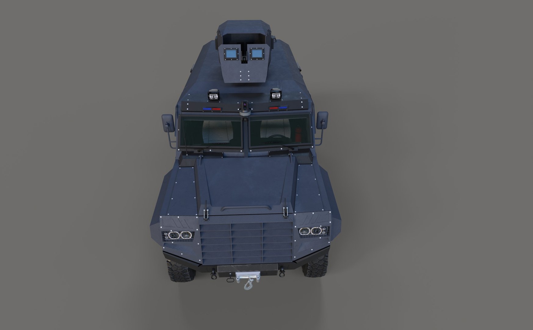 3D Roshel Senator APC Model - TurboSquid 2361025