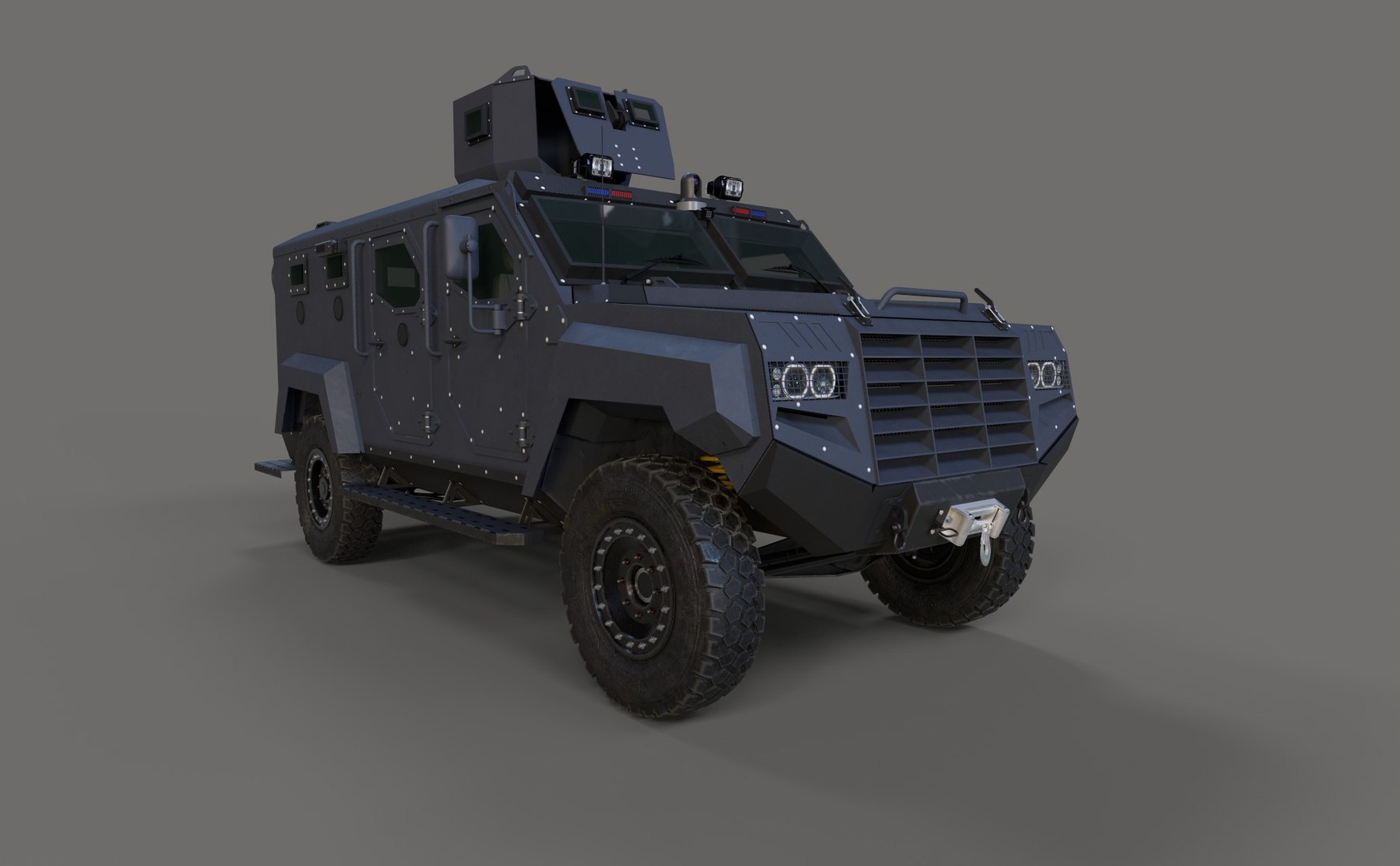 3D Roshel Senator APC Model - TurboSquid 2361025