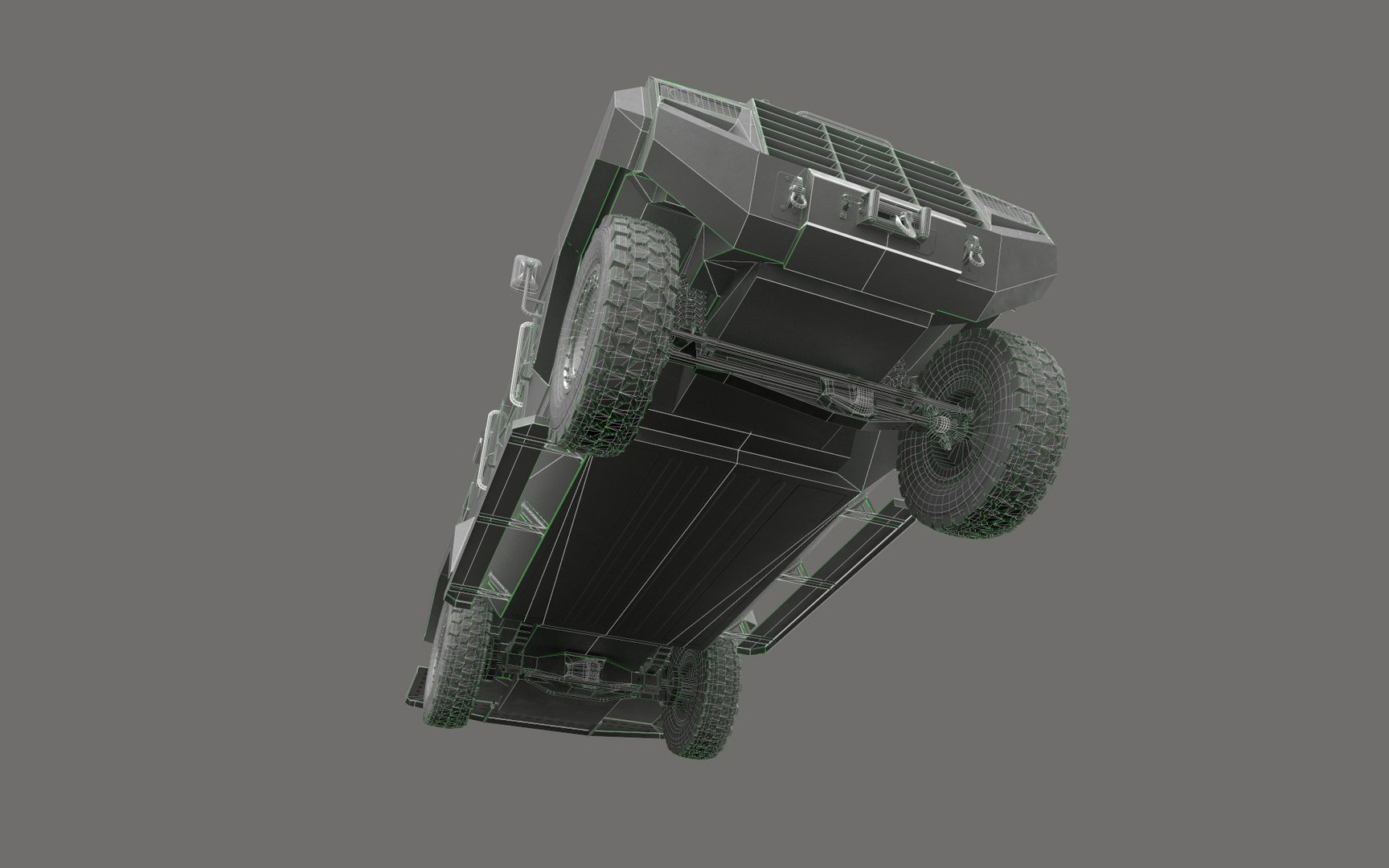3D Roshel Senator APC Model - TurboSquid 2361025