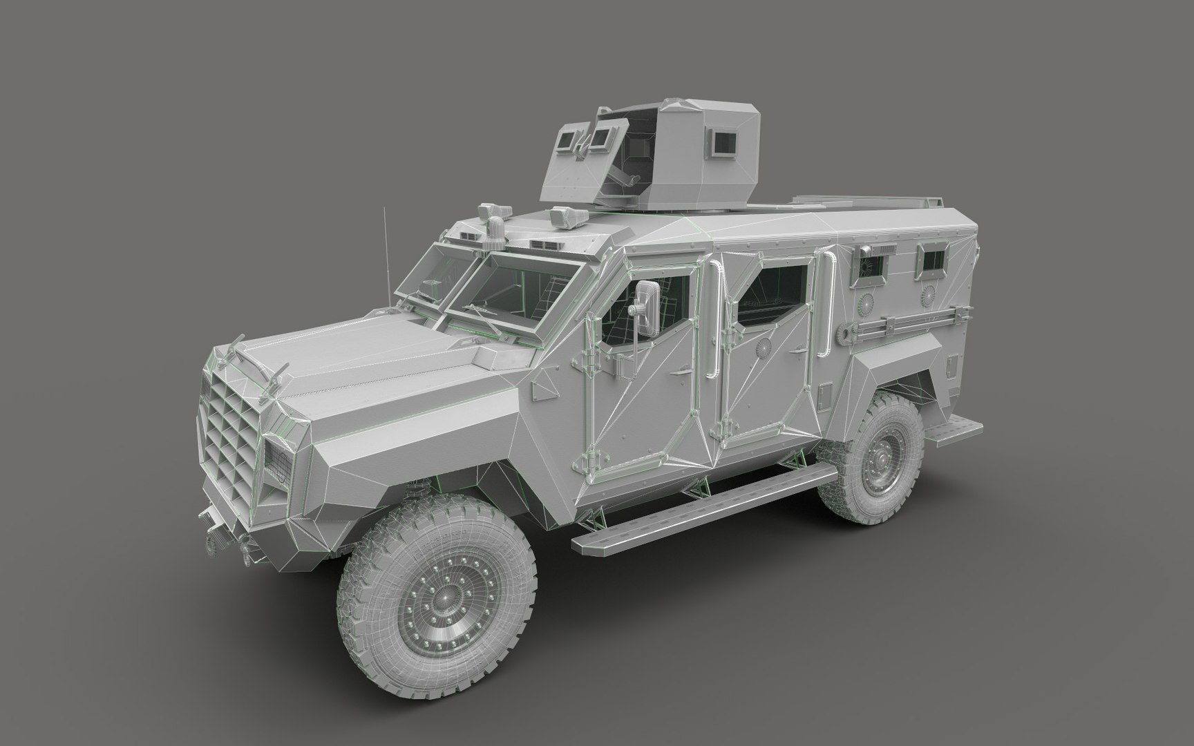 3D Roshel Senator APC Model - TurboSquid 2361025