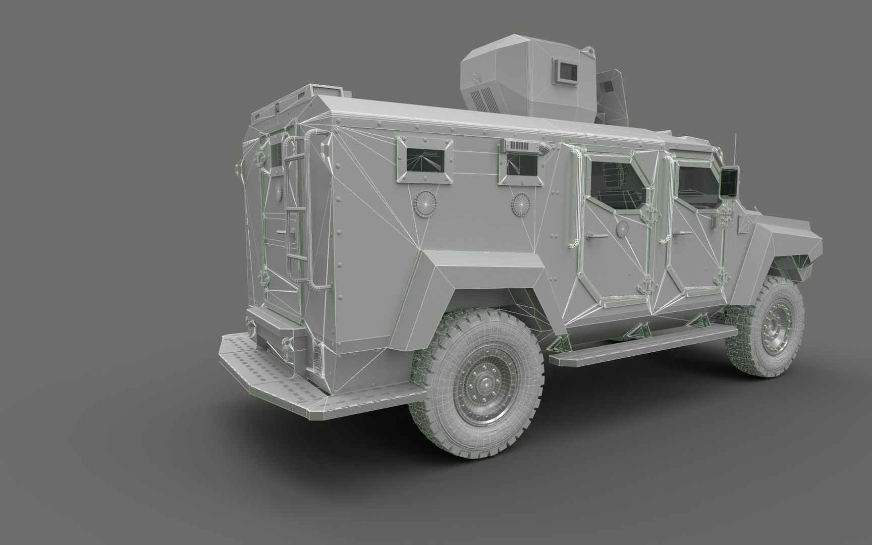 3D Roshel Senator APC Model - TurboSquid 2361025