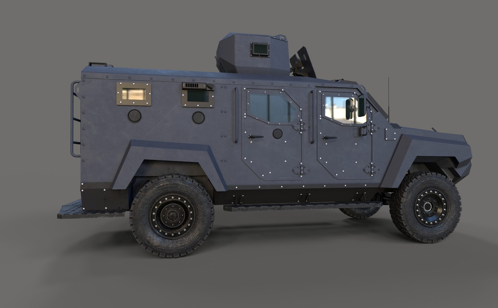 3D Roshel Senator APC Model - TurboSquid 2361025