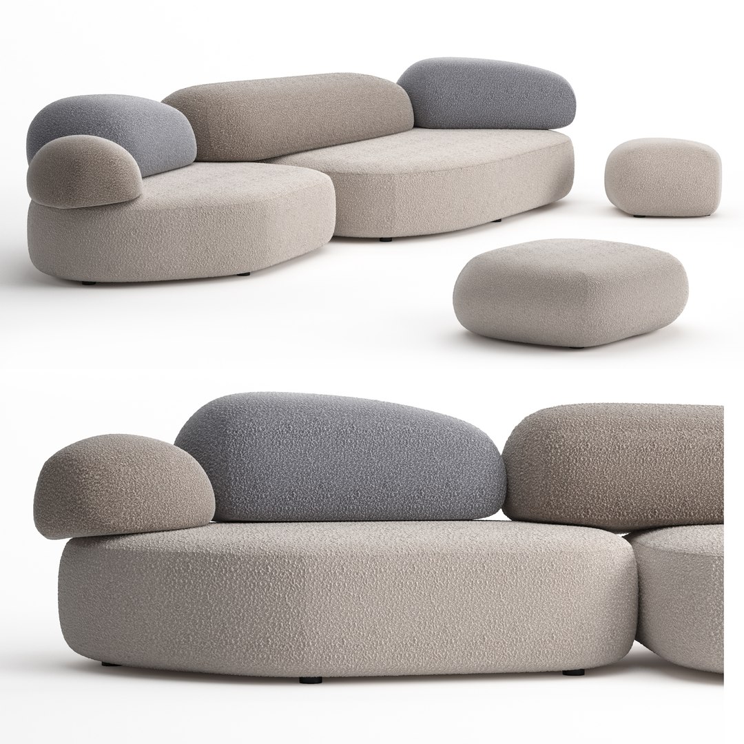 3D Moroso Pebble Rubble - TurboSquid 1924669