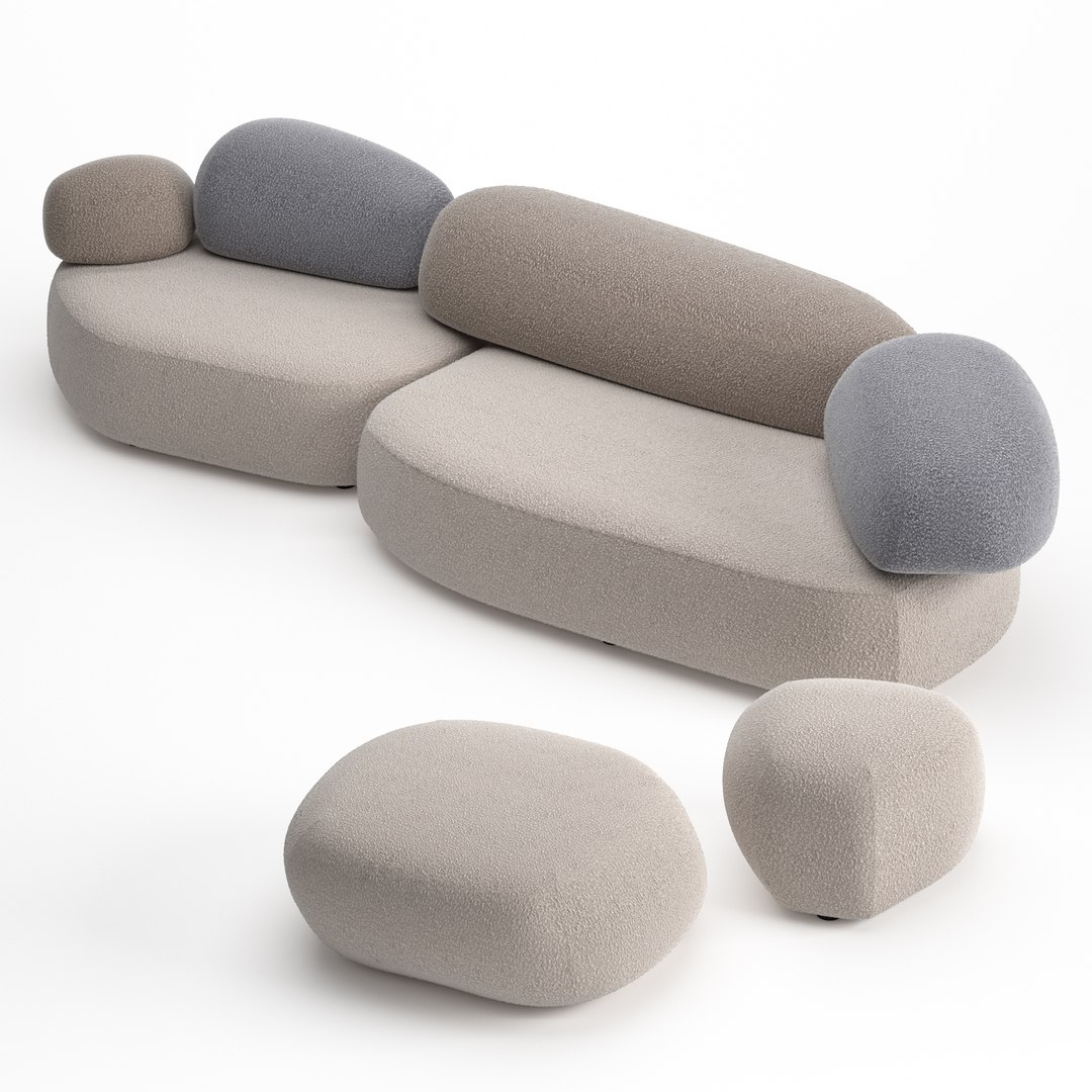 3D Moroso Pebble Rubble - TurboSquid 1924669