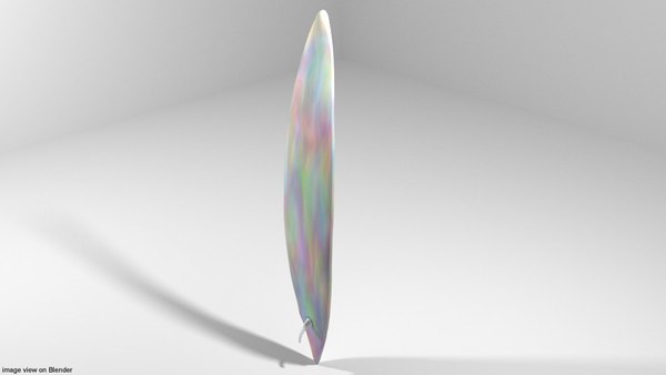 modelo 3d Tabla de surf - Tipo 5 - TurboSquid 1267866