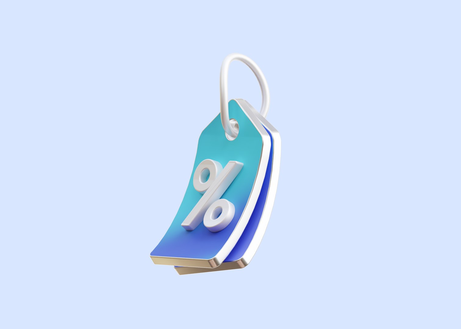 3D Model Sale Tag 3D Illustration - TurboSquid 2230517