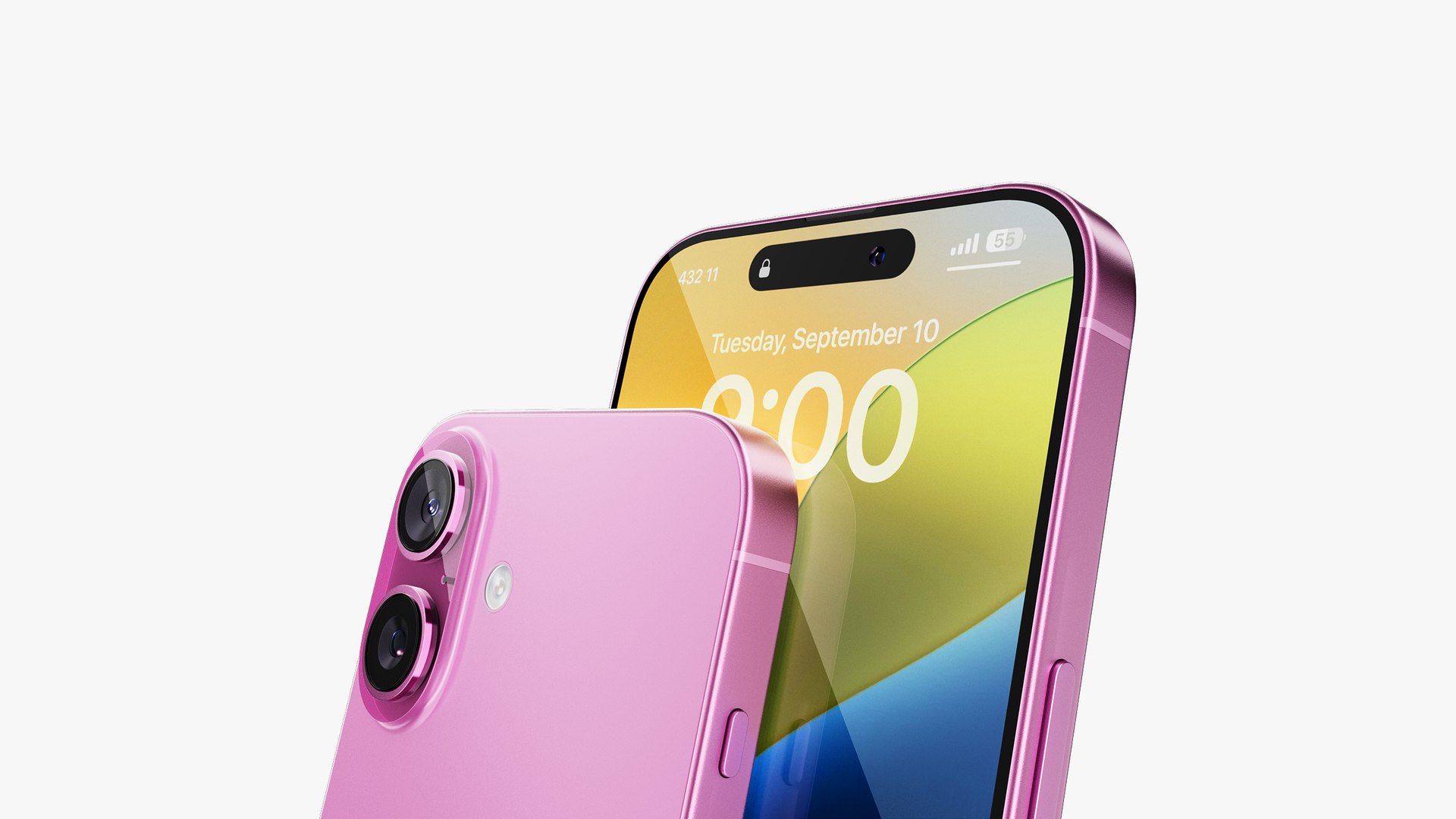 IPhone 16 Pink 3D - TurboSquid 2300249