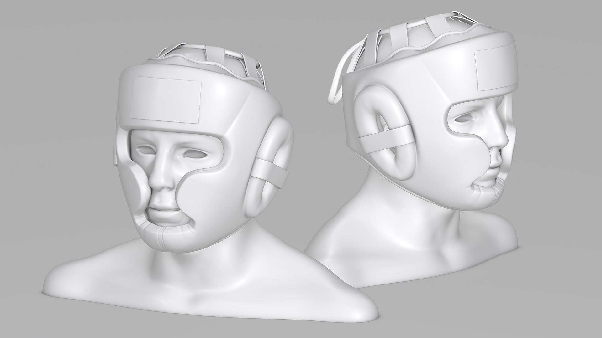 Boxing Headgear Sparring Protection Punch Equipament 3D Model ...