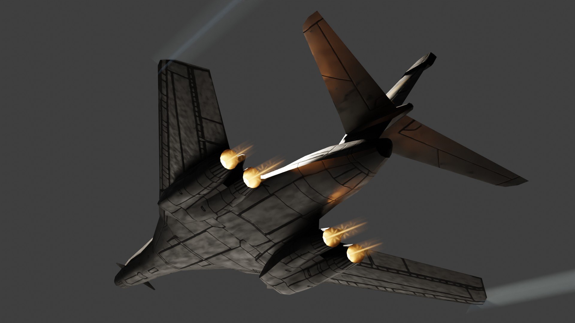 Rockwell B-1B Lancer 3D Model - TurboSquid 1982092