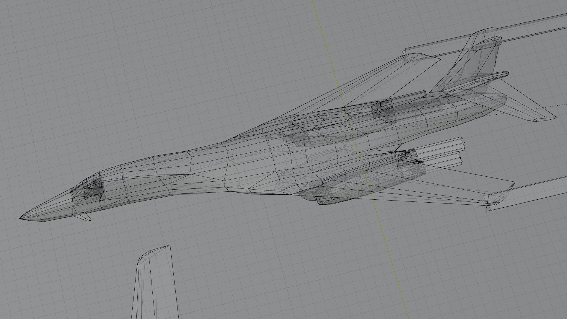 Rockwell B-1B Lancer 3D Model - TurboSquid 1982092
