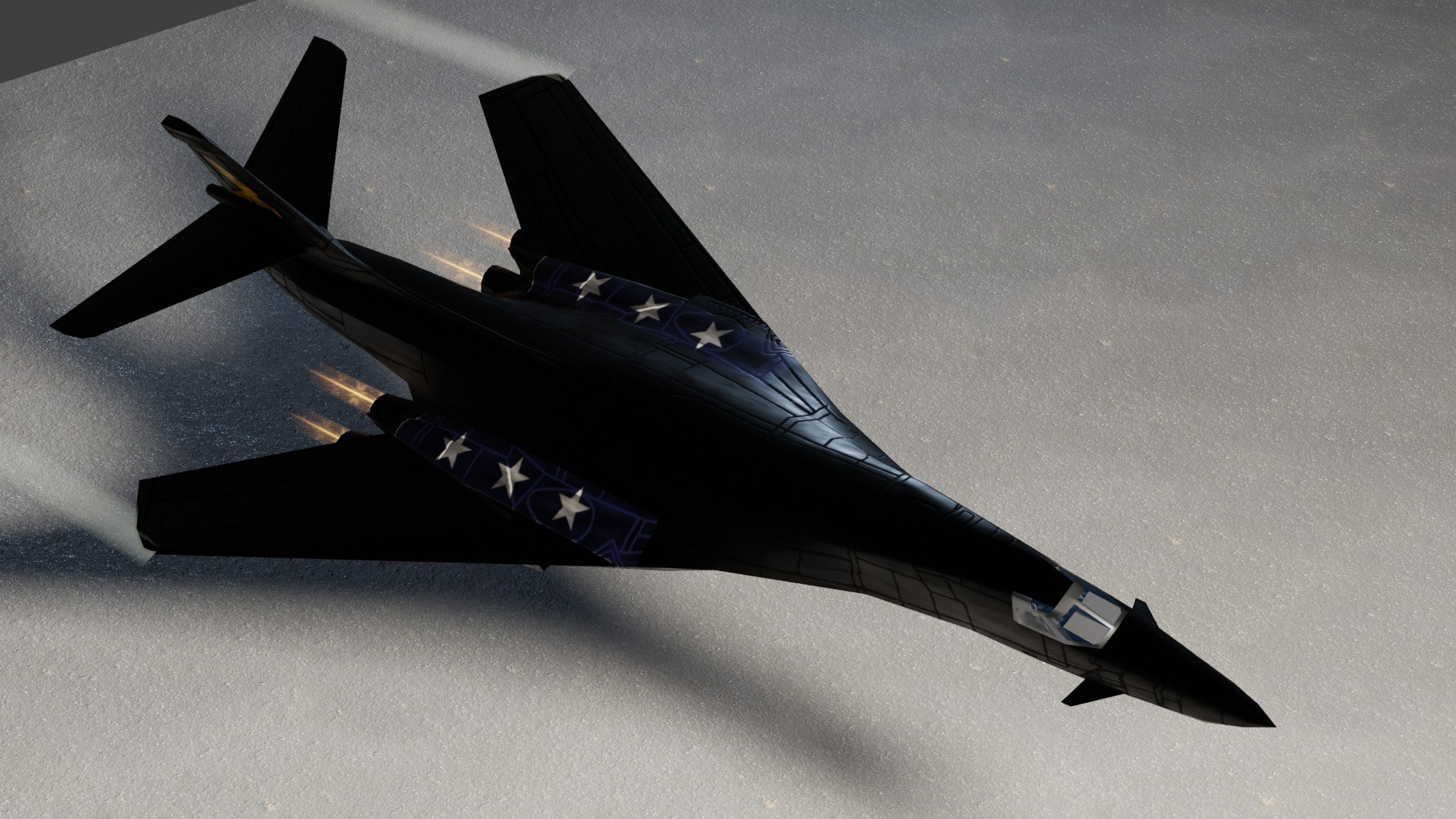Rockwell B-1B Lancer 3D Model - TurboSquid 1982092