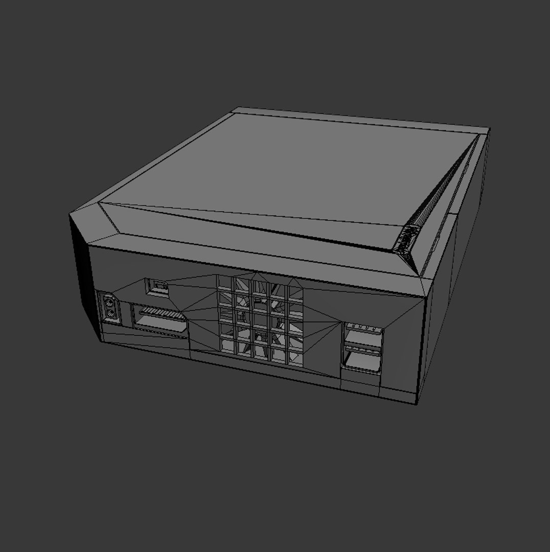 Nintendo Wii 3d Model