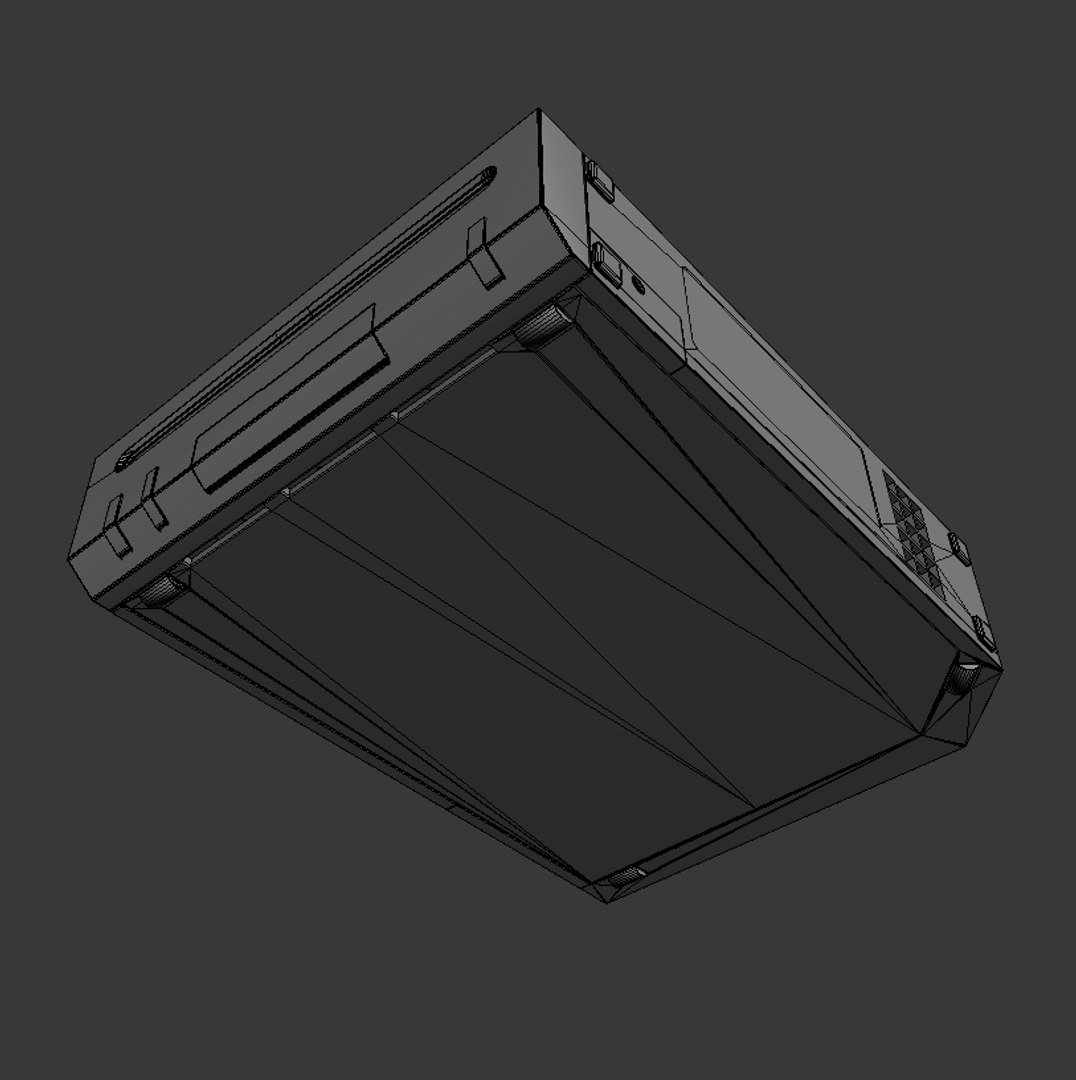 Nintendo Wii 3d Model