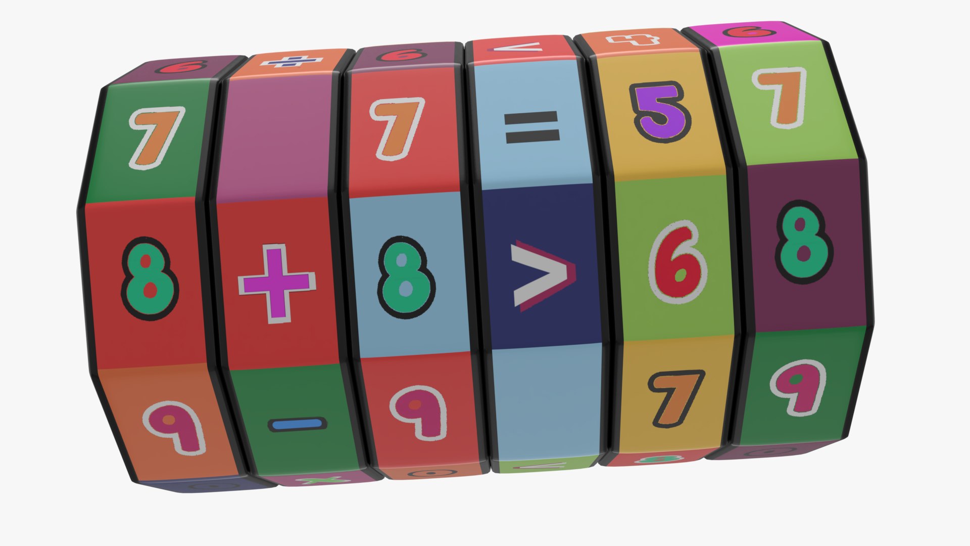 3D Digital Cube Toy - TurboSquid 1580794