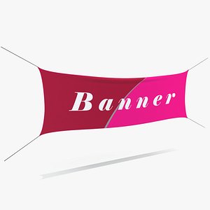 Banner 3D Models for Download | TurboSquid