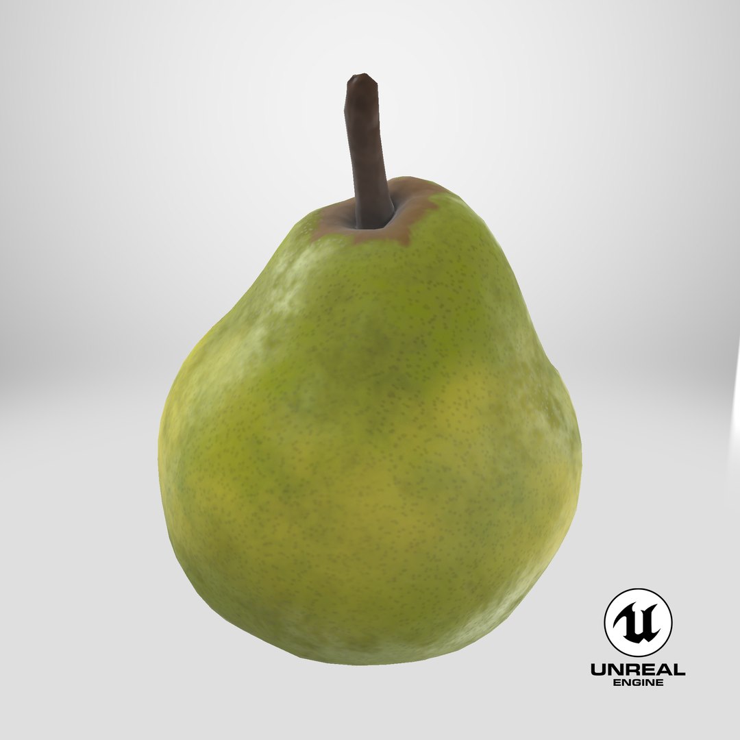 Pear 01 Model - TurboSquid 1898149