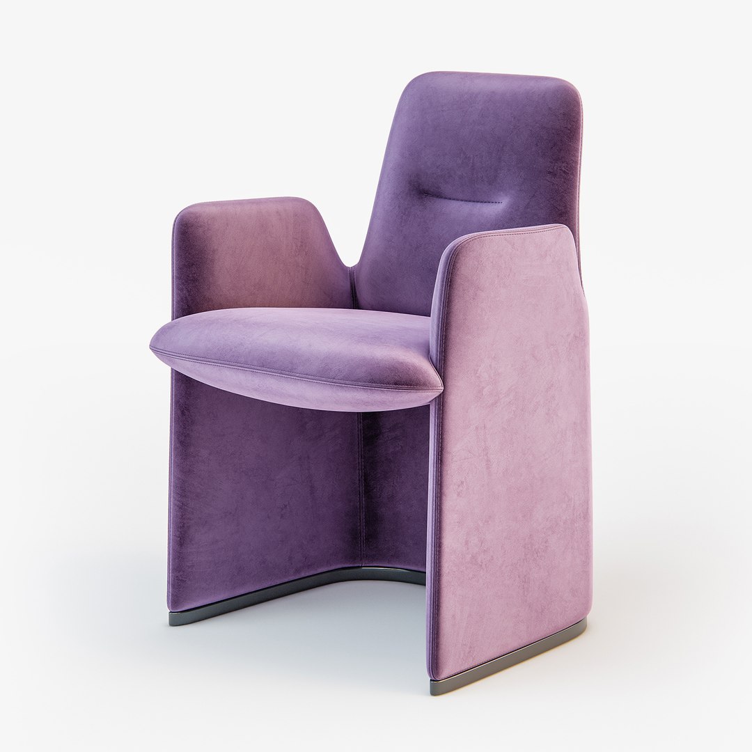 3d Poliform Guest Chair Opera Model