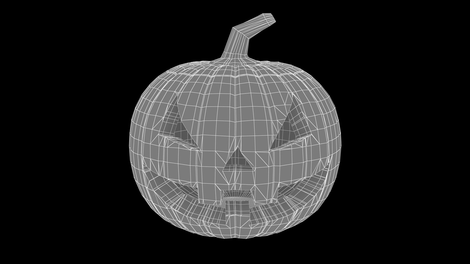 Halloween Pumpkin 3D Model - TurboSquid 1962152
