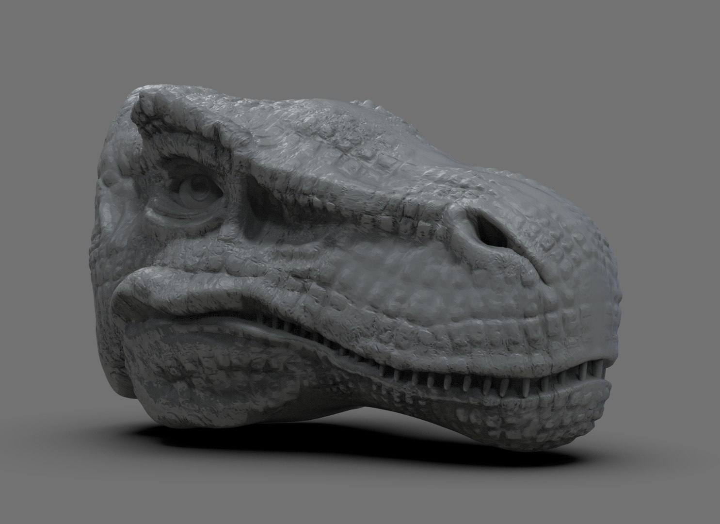 T Rex Head 3D Model - TurboSquid 2222202
