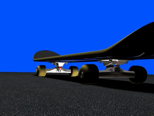 Animated 3D Skateboard Models | TurboSquid