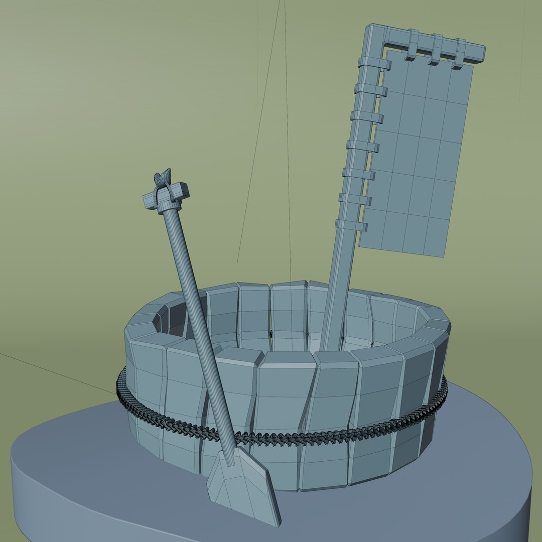 Japanese Barrel Boat Model Low-poly 3D Model 3D Model - TurboSquid 2064033