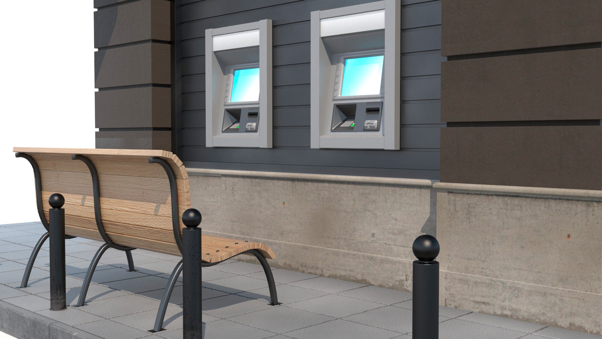 3D model Little Office Building - TurboSquid 2151657