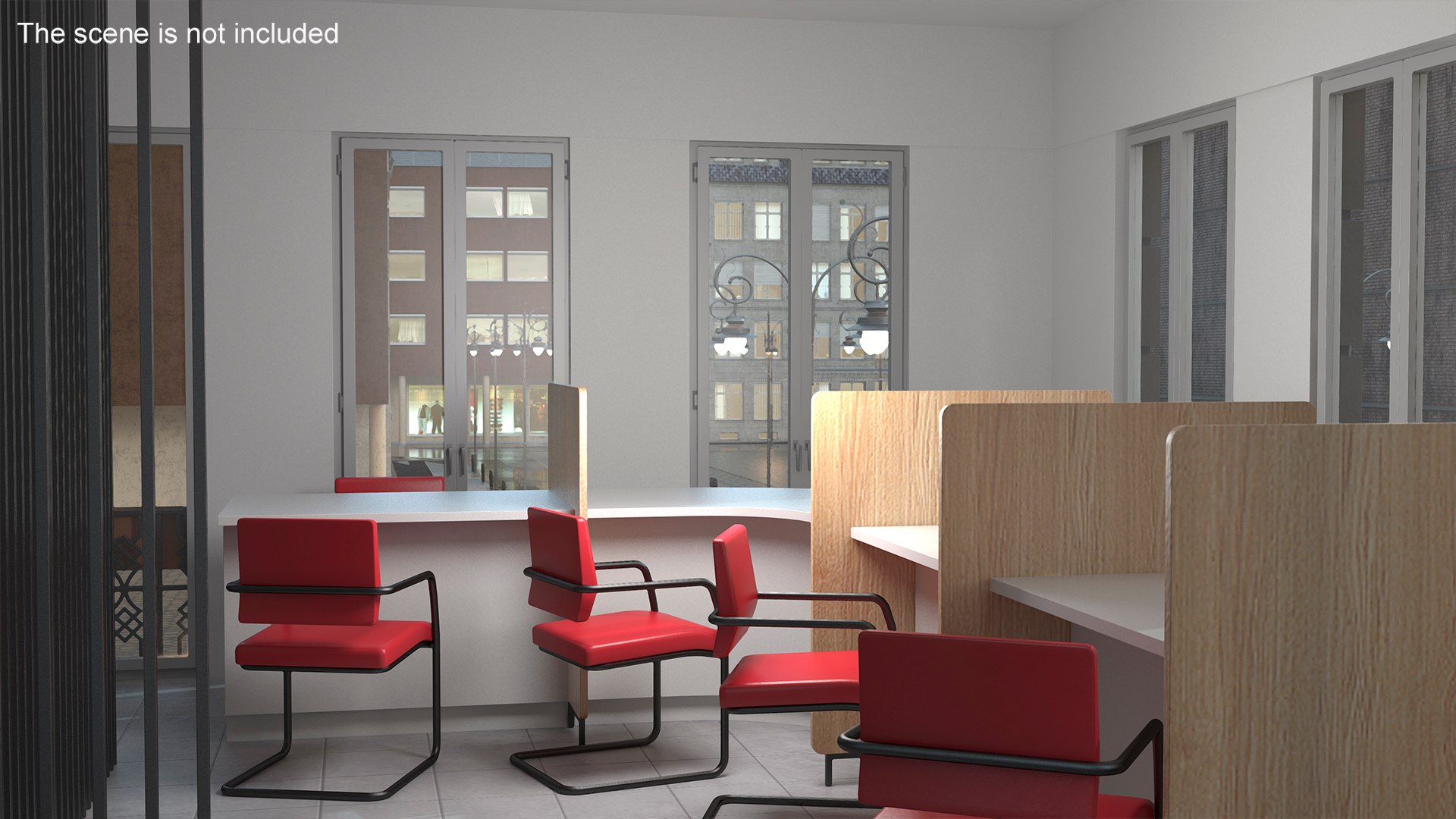 3D model Little Office Building - TurboSquid 2151657