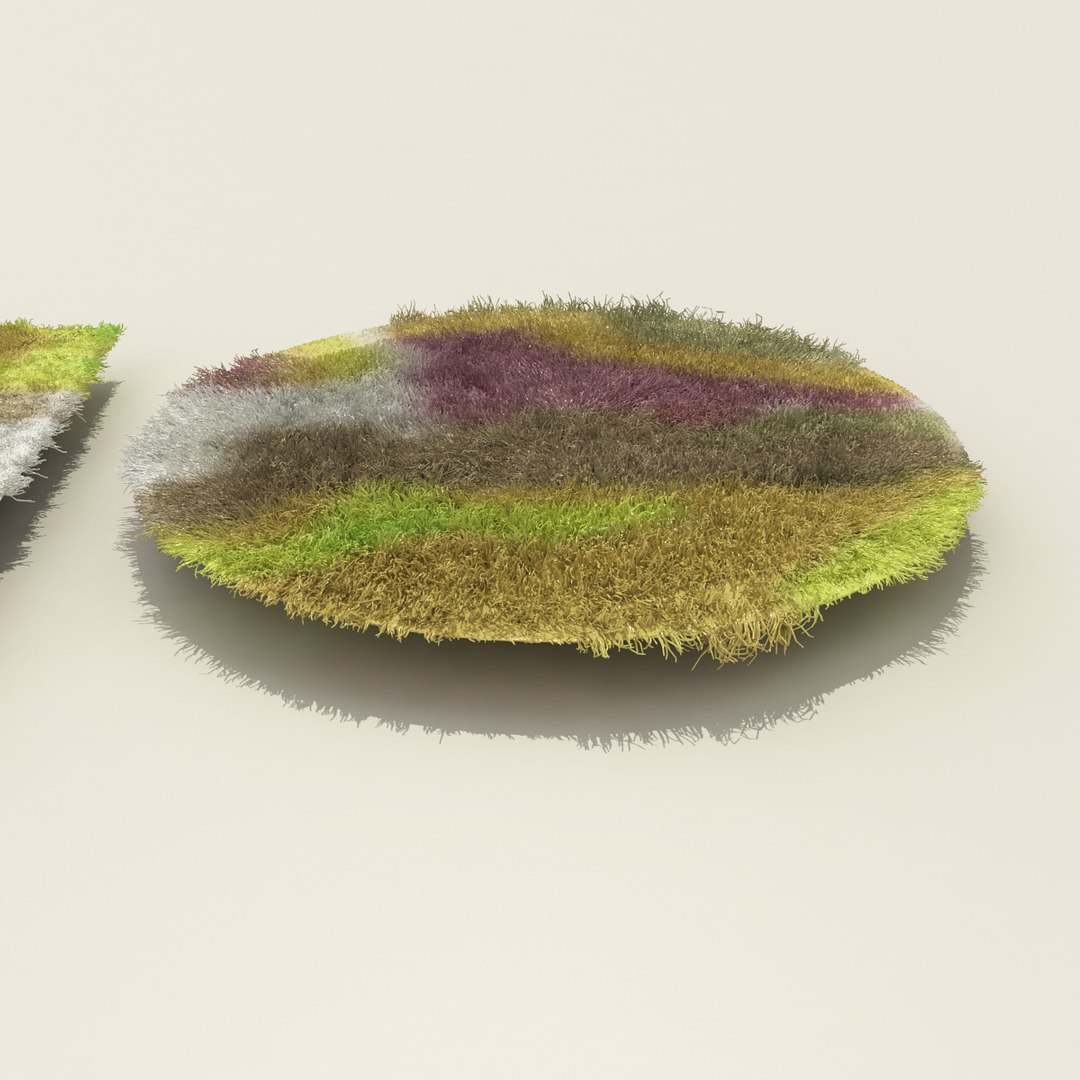 3d Model Fur Rug