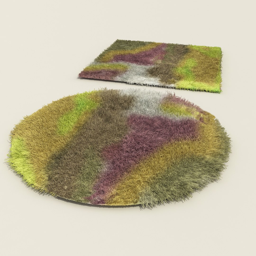 3d Model Fur Rug