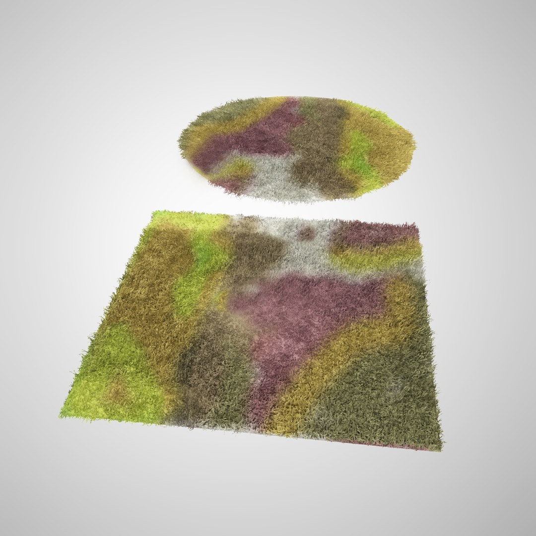3d Model Fur Rug