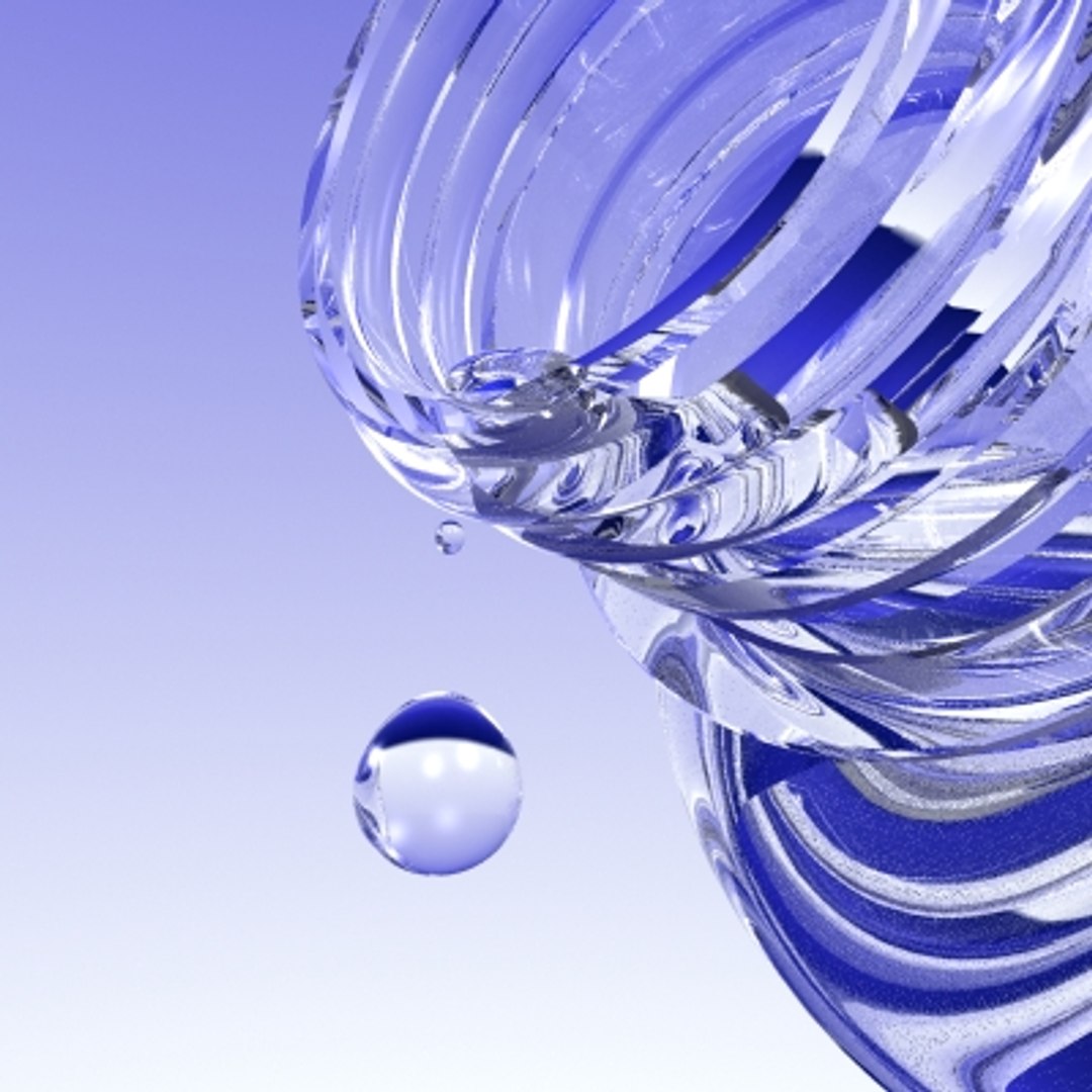 3ds Max Falling Drop