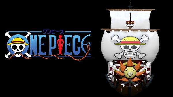 modelo 3d Barco Thousand Sunny de One Piece - TurboSquid 2301396