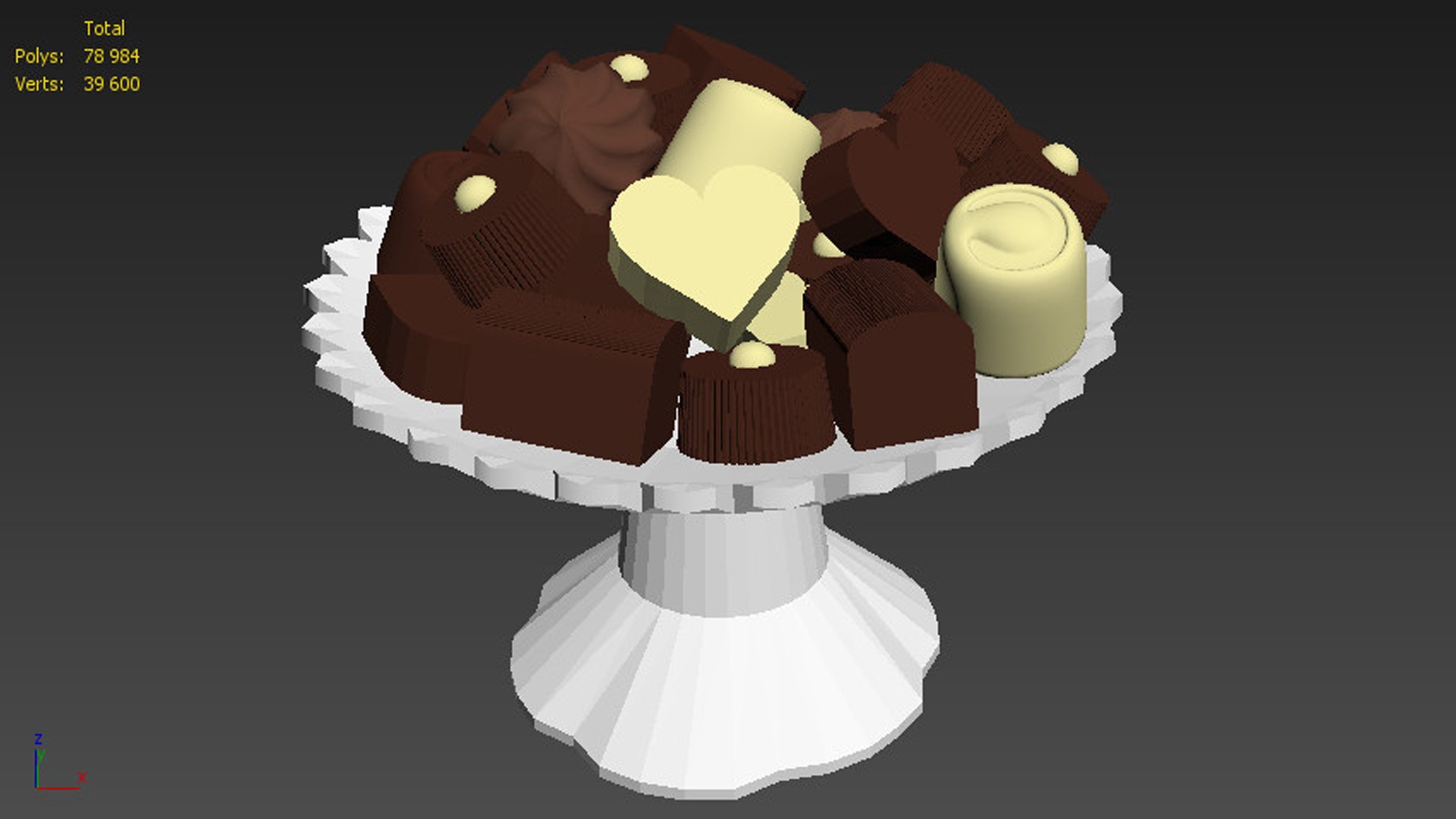 Chocolate Stand 3D Model - TurboSquid 1969211