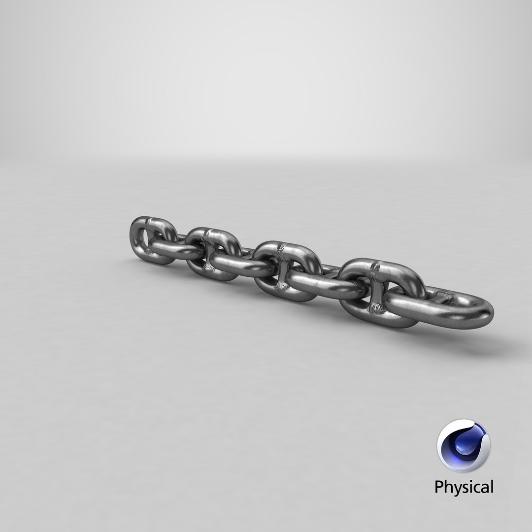 3D Anchor Chain Segment V1 - TurboSquid 2050770