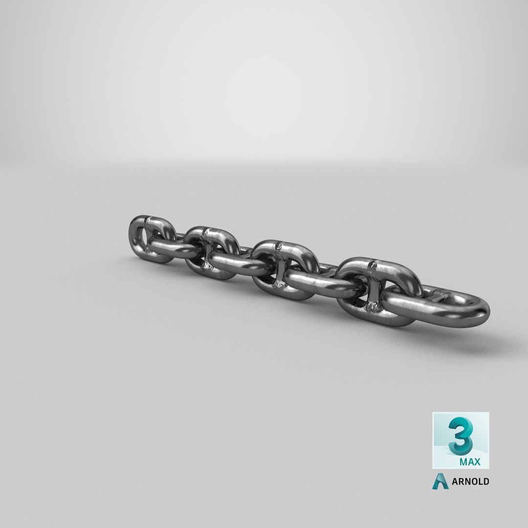 3D Anchor Chain Segment V1 - TurboSquid 2050770