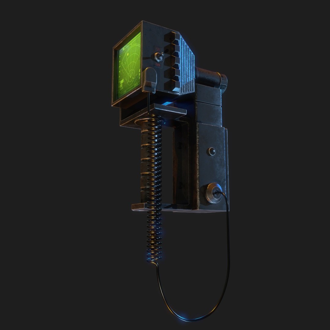 Motion Tracker Aliens 3D Model - TurboSquid 1788801