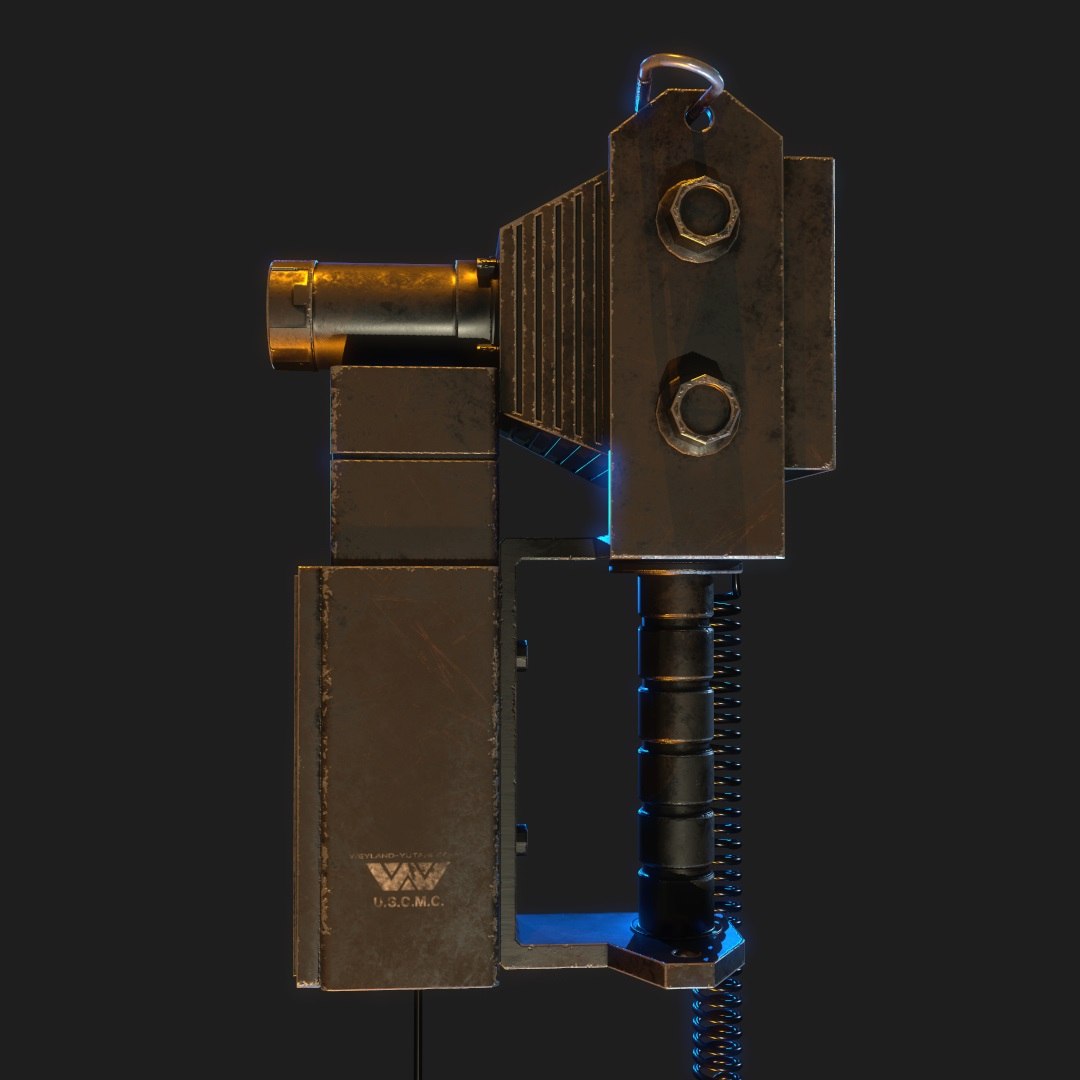 Motion Tracker Aliens 3D Model - TurboSquid 1788801