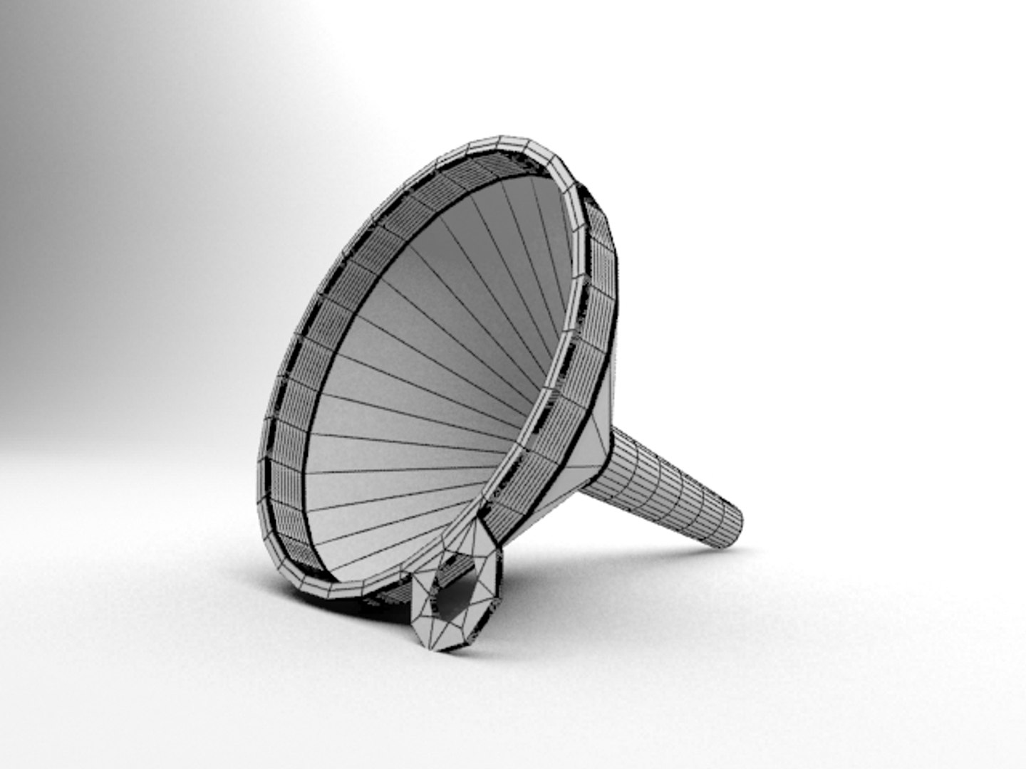 3d model funnel