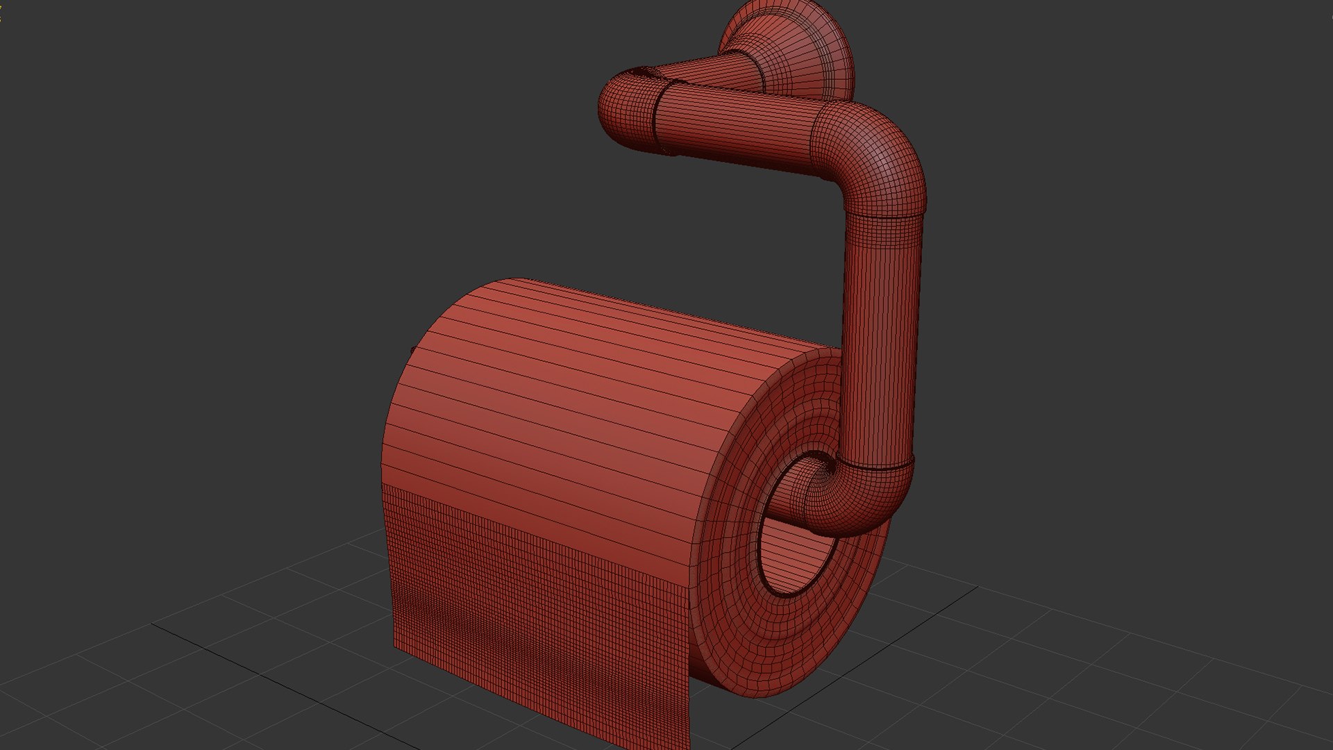 3D Toilet Paper Model - TurboSquid 1959005