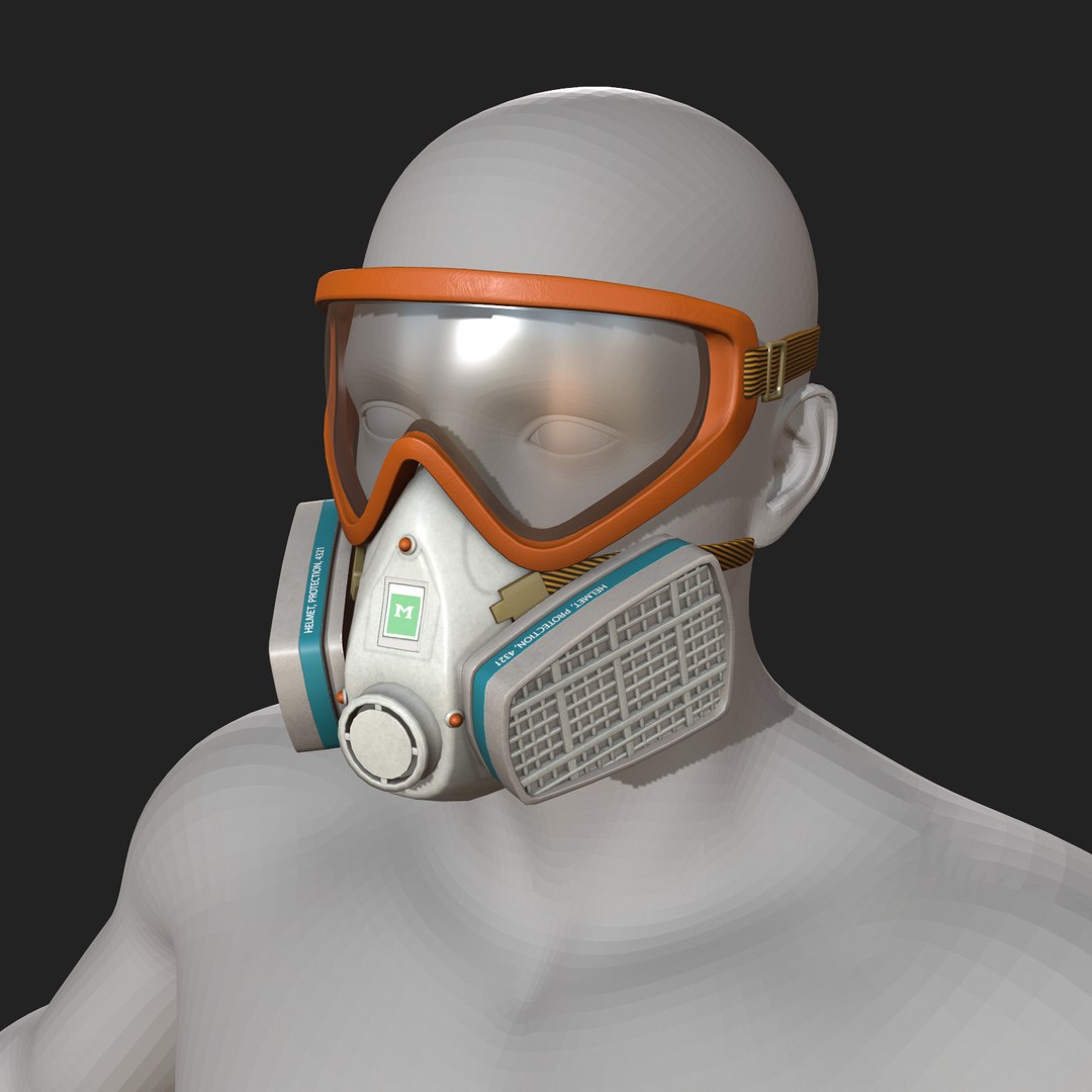 3D Mask Protection Model - TurboSquid 1537333