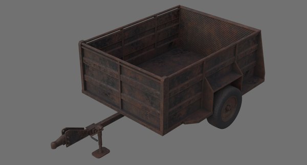 Cargo Trailer Blender Models for Download | TurboSquid