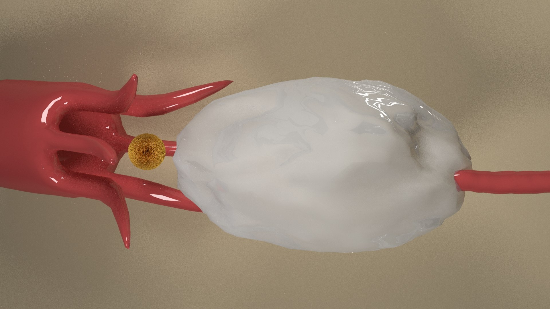 Female Reproductive Ovary 3D - TurboSquid 1222350