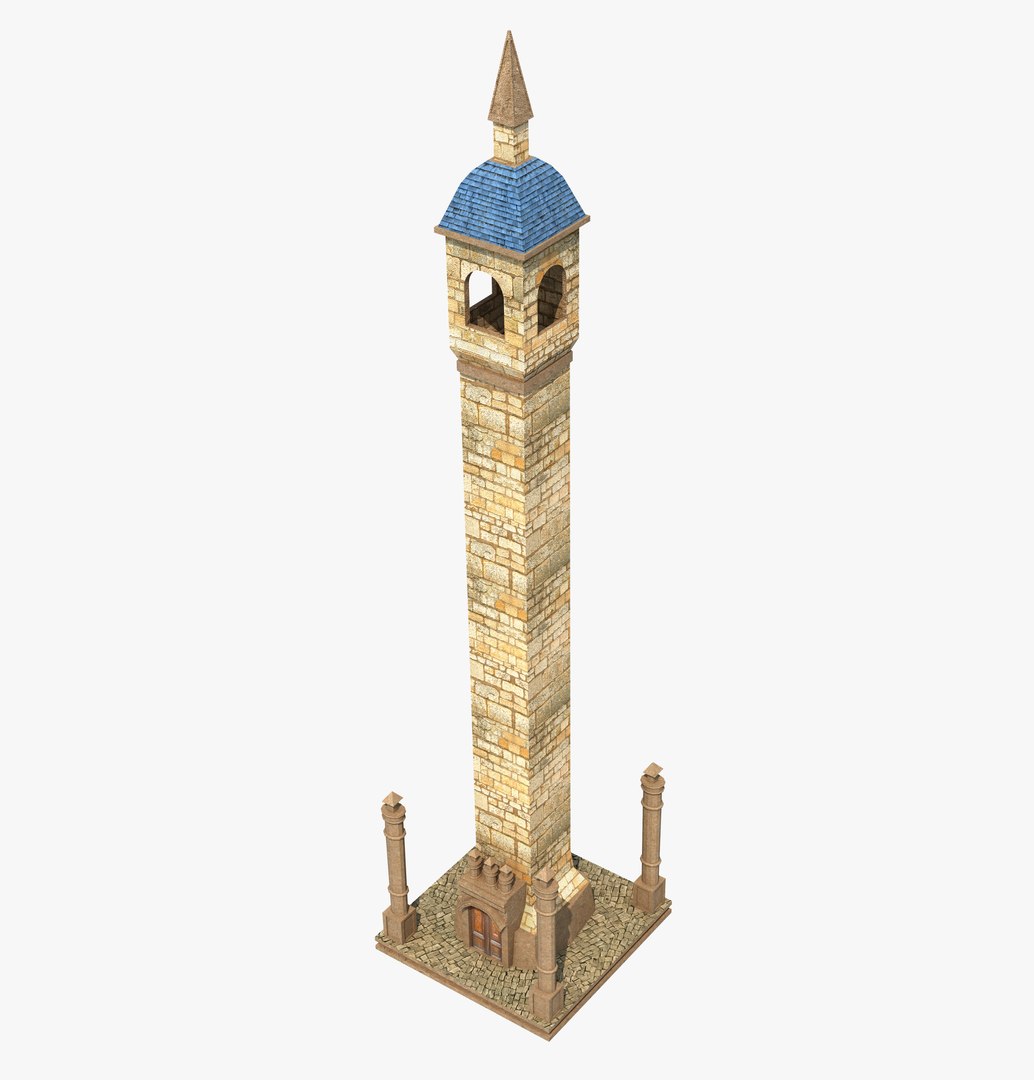 Ancient Tower LightHouse Model - TurboSquid 1882244
