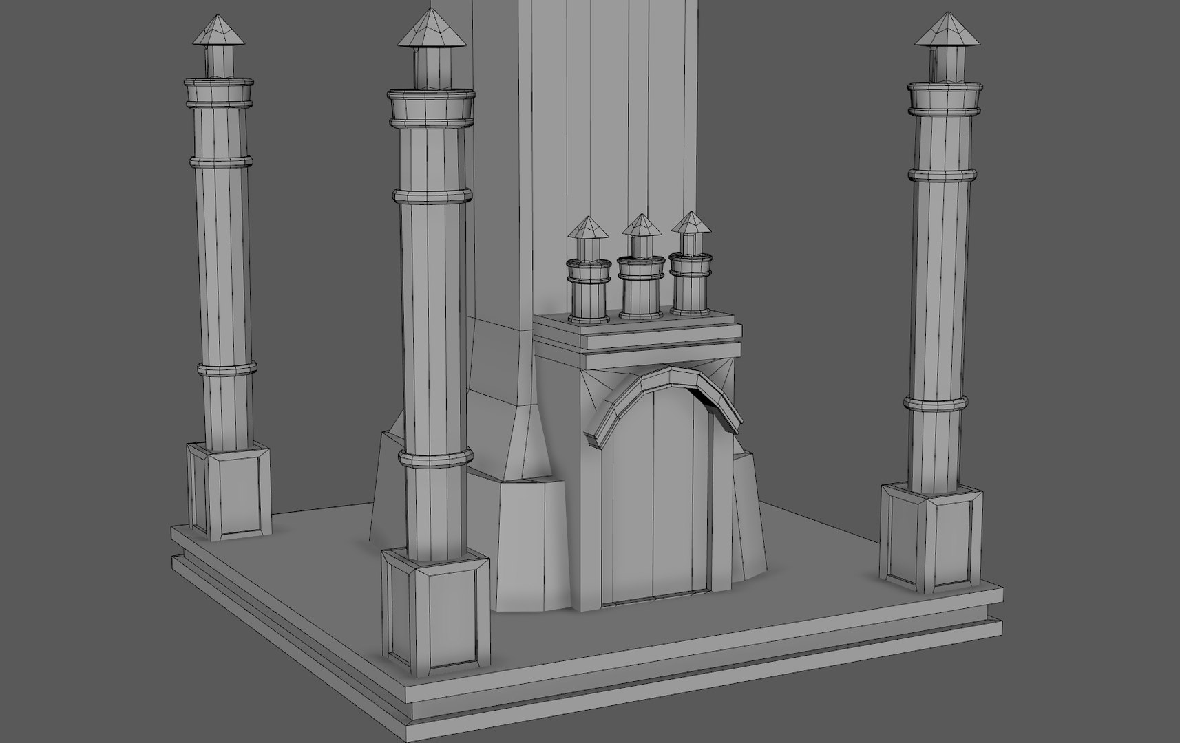 Ancient Tower LightHouse Model - TurboSquid 1882244