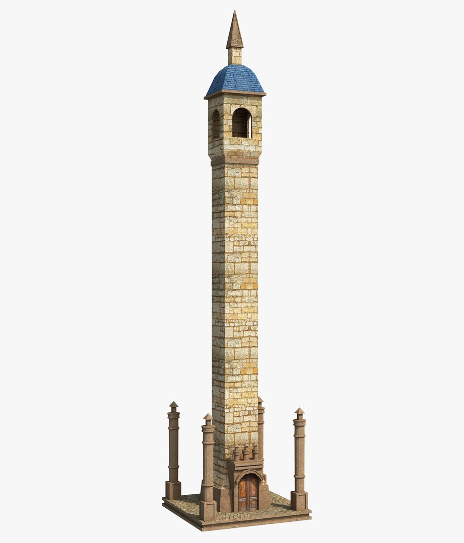 Ancient Tower LightHouse Model - TurboSquid 1882244