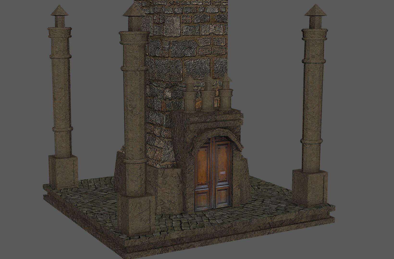 Ancient Tower LightHouse Model - TurboSquid 1882244