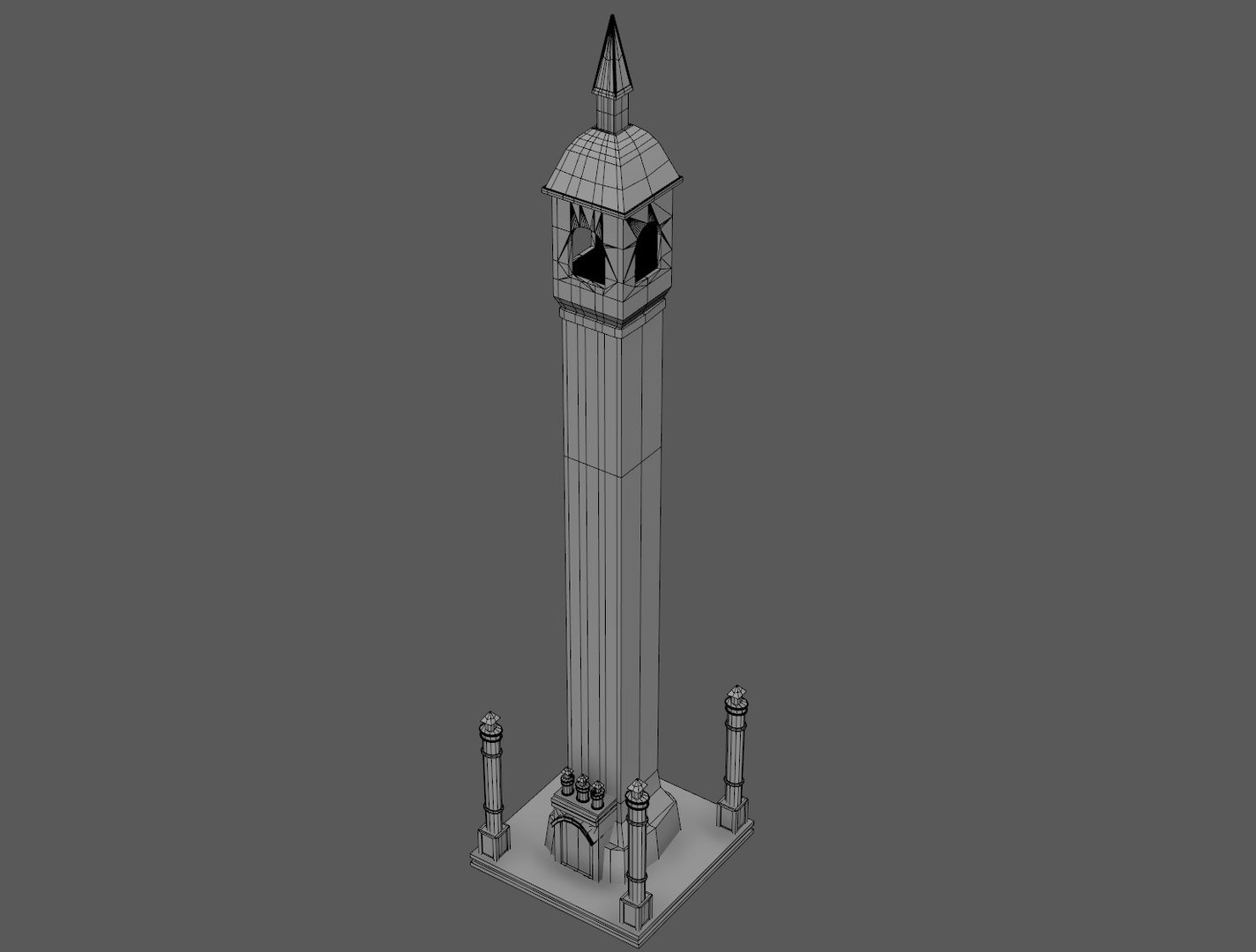 Ancient Tower LightHouse Model - TurboSquid 1882244