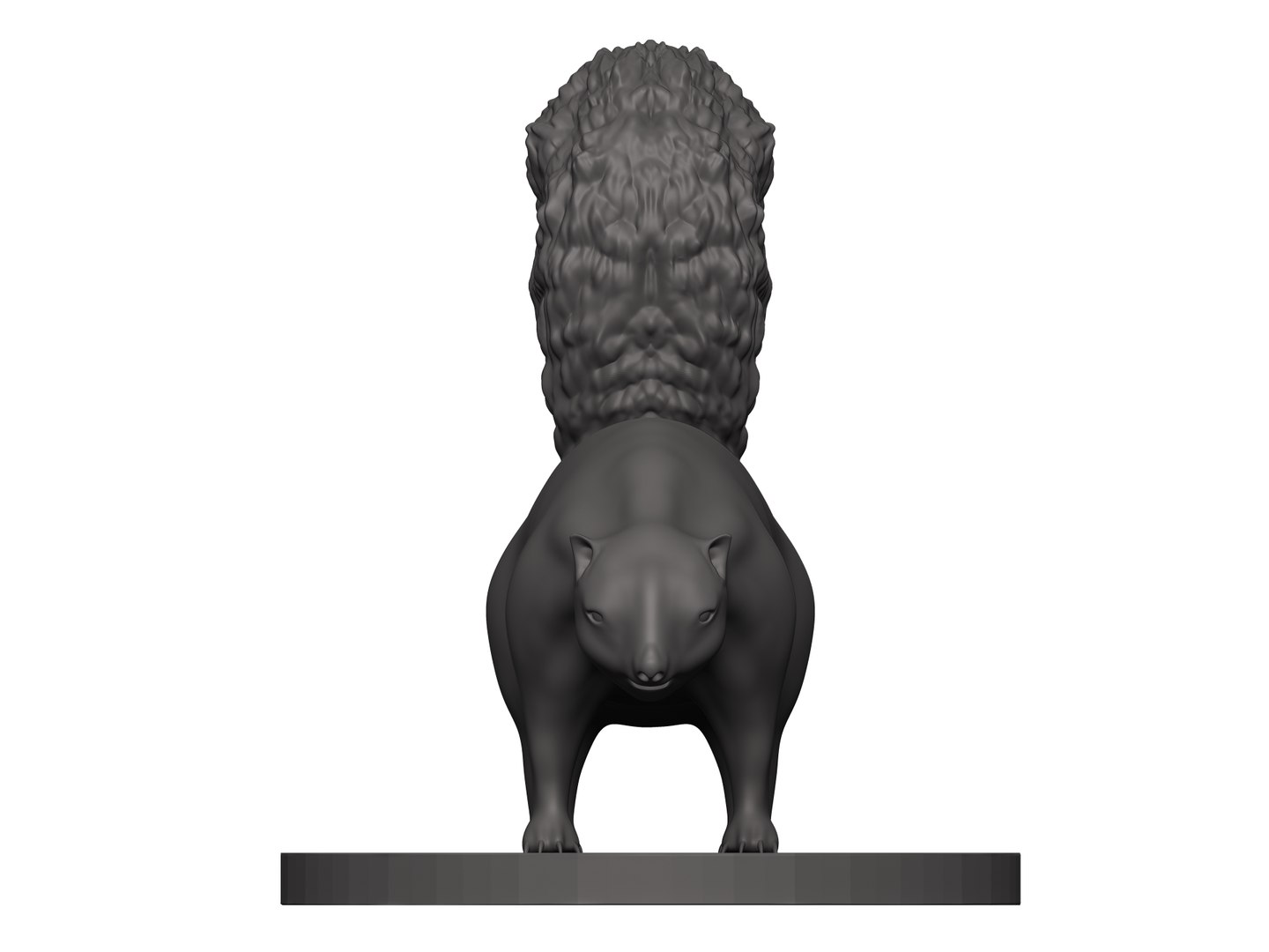 3D Realistic Skunk - TurboSquid 1874435