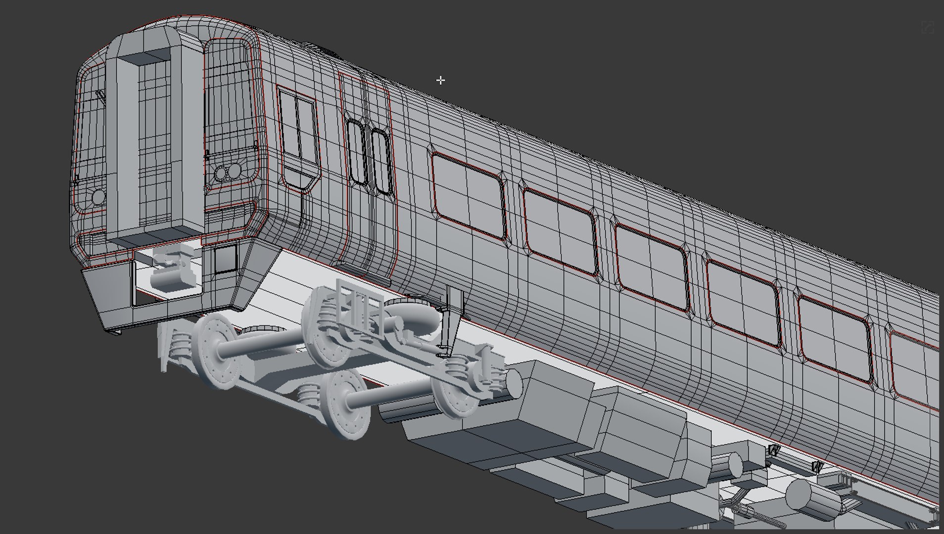 3D British Train Class 158 - TurboSquid 1445429