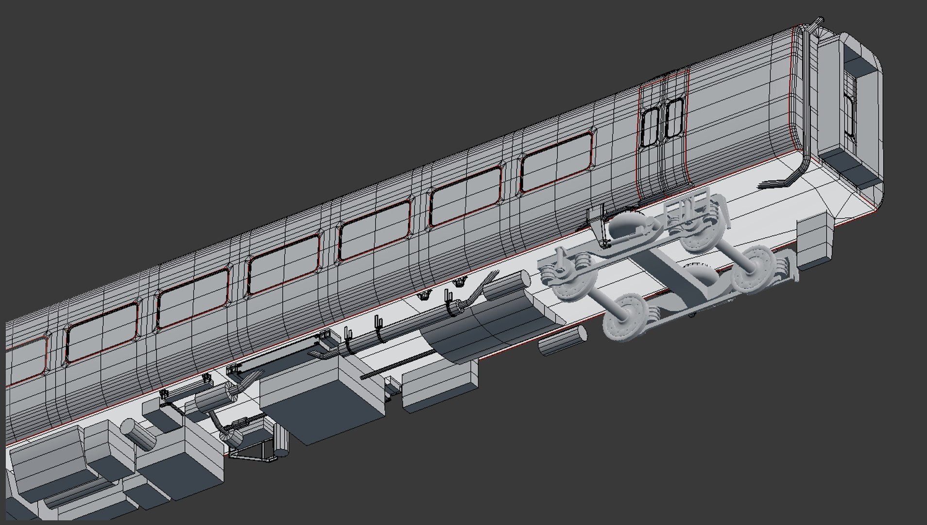 3D British Train Class 158 - TurboSquid 1445429